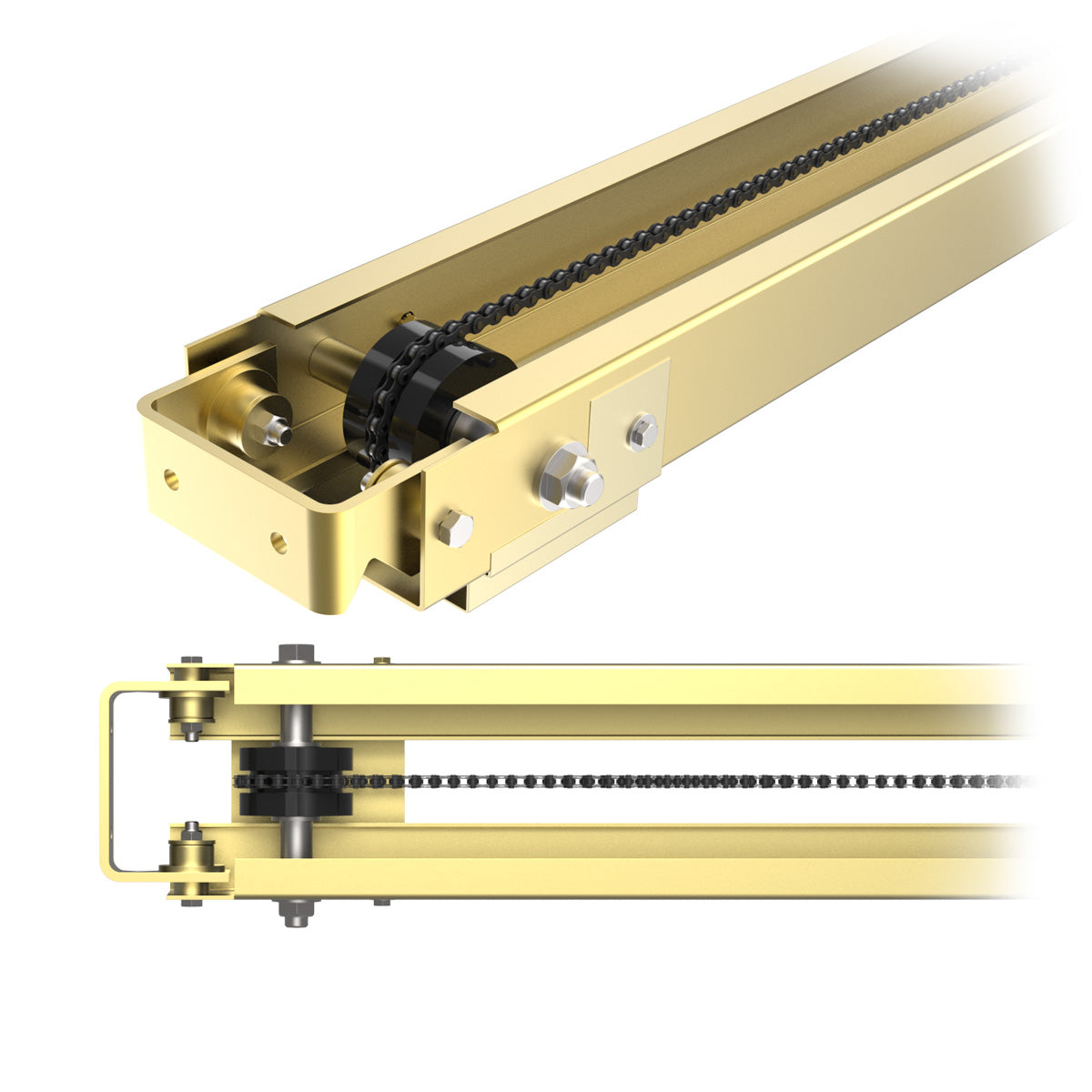 LiftMaster HCT Rails for High Traffic Overhead Door Operators | PSS ...