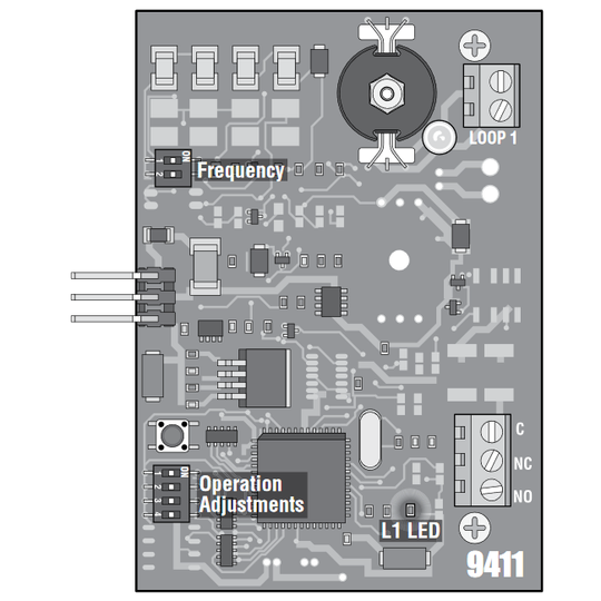 DoorKing 9411-010 Loop Detector Single Channel – PSS Store