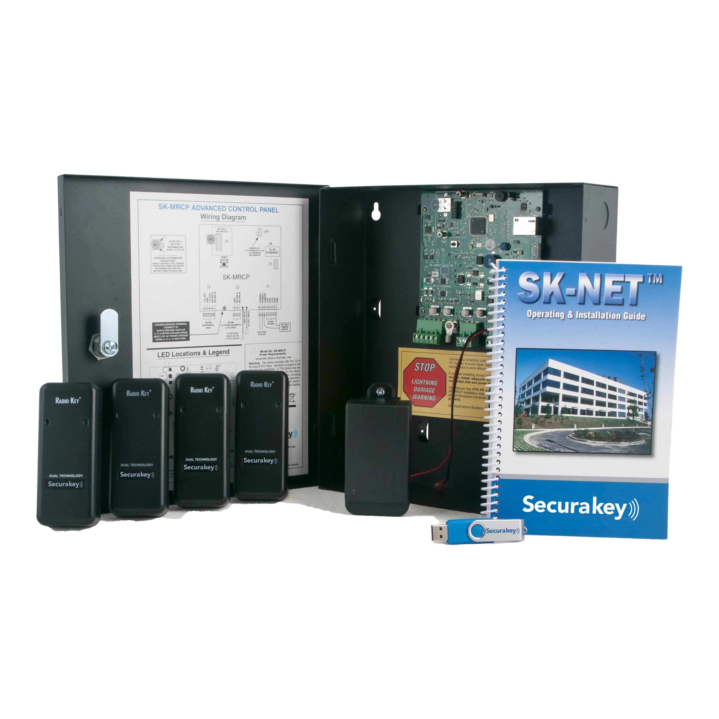Securakey SK-MRCP-4RKDT-M Access Control Kit – PSS Store