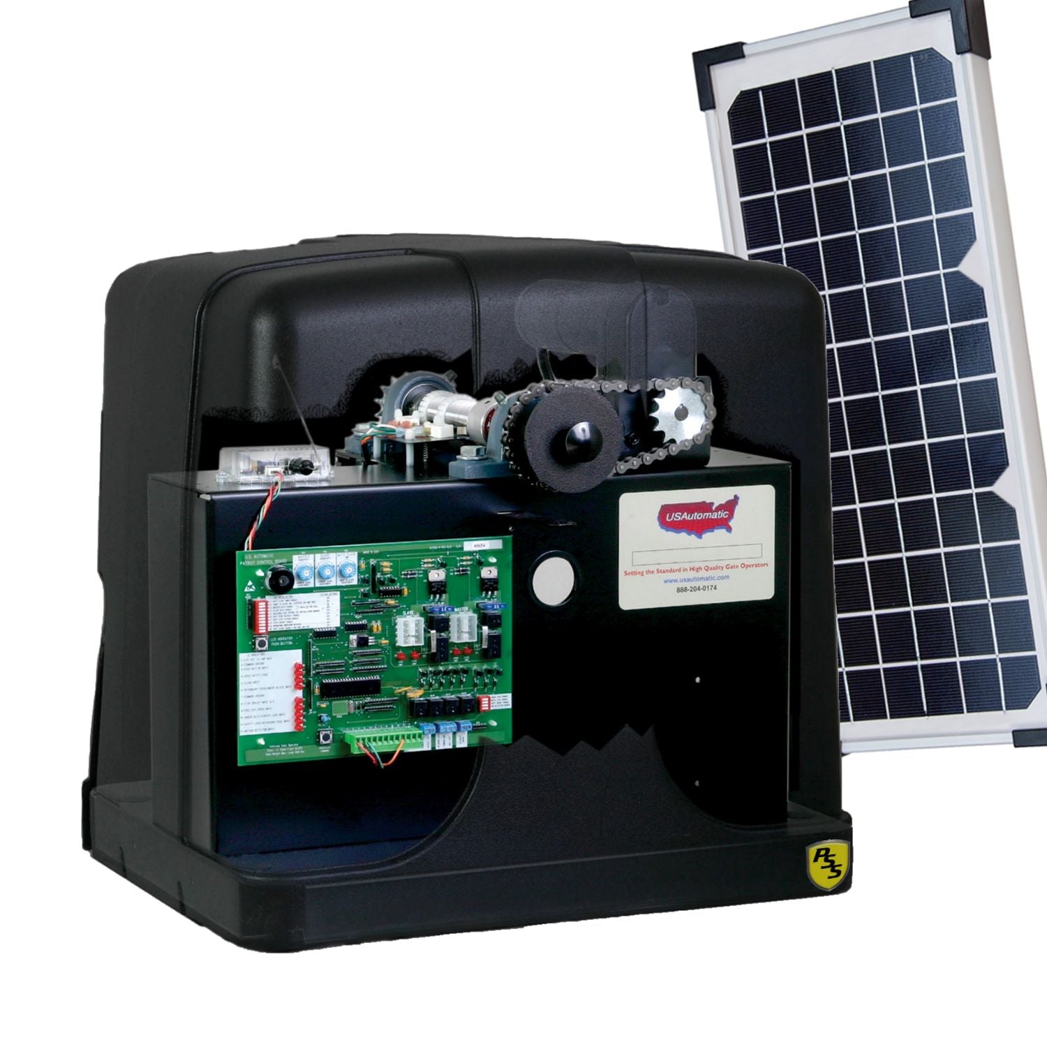 US Automatic Patriot RSL UL with 6 Watt Solar Panel – PSS Store